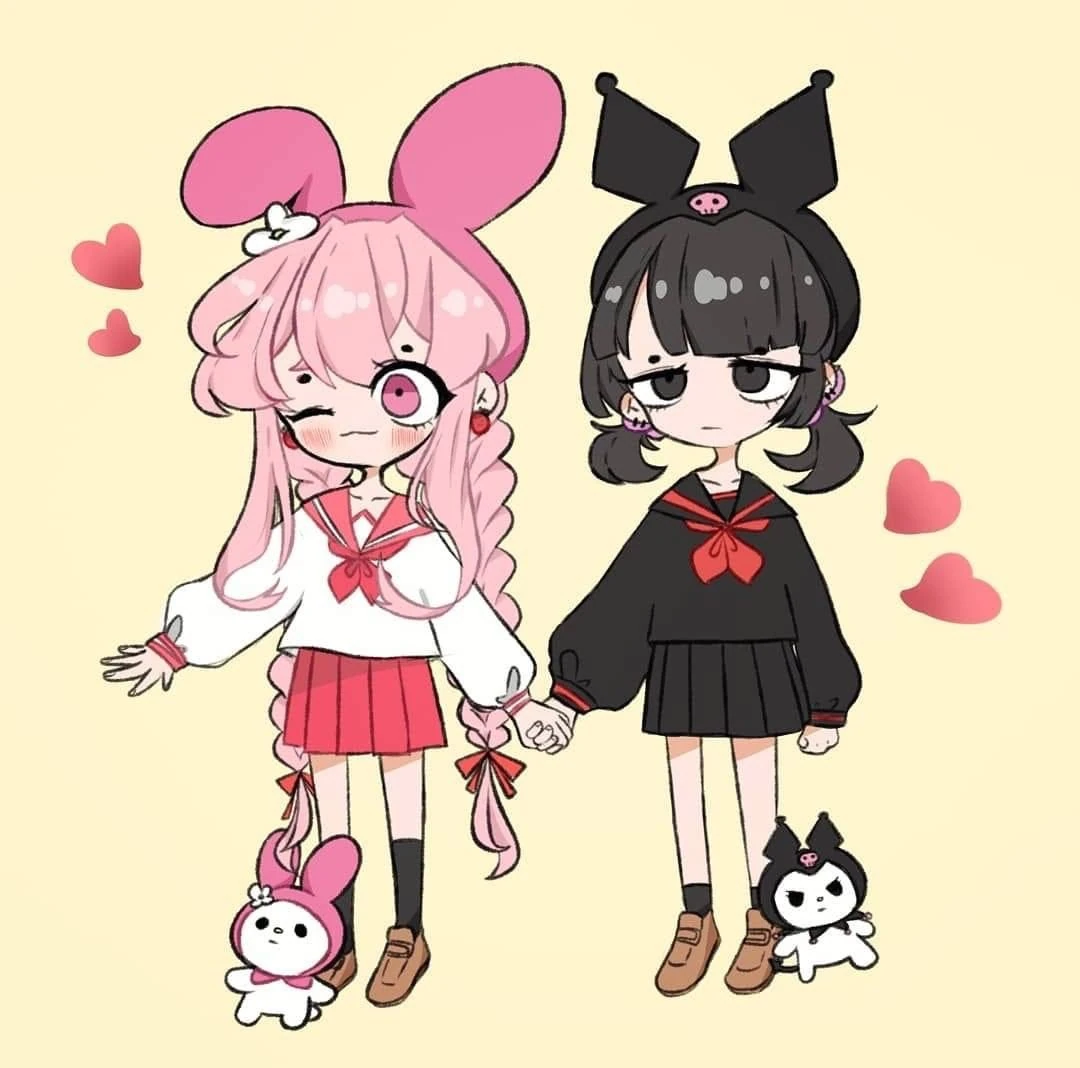 Cute picture but make it Melodie and Kiryomi | Fandom