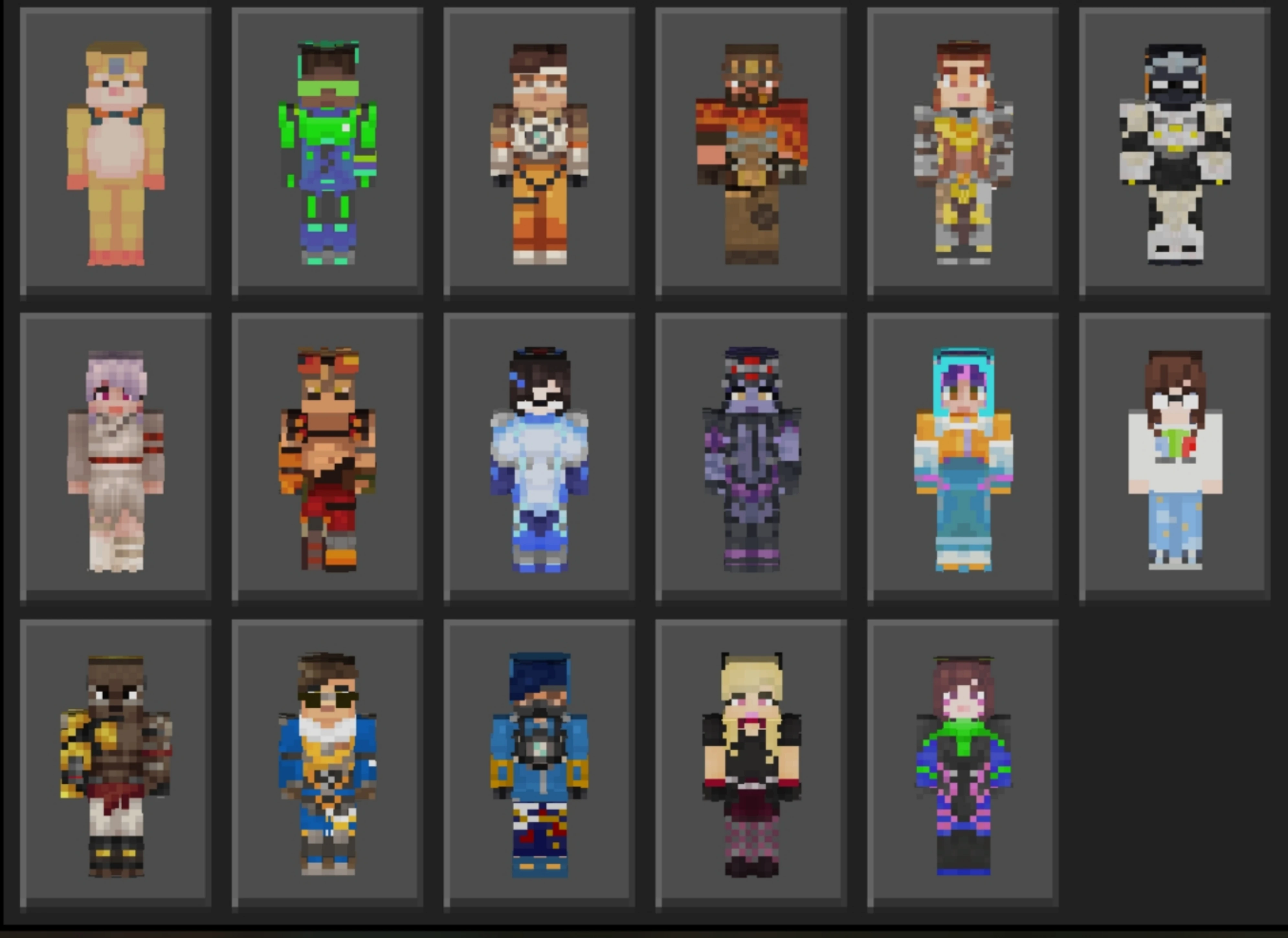 New Introducing Minecraft Bedrock Skins Overwatch | Fandom