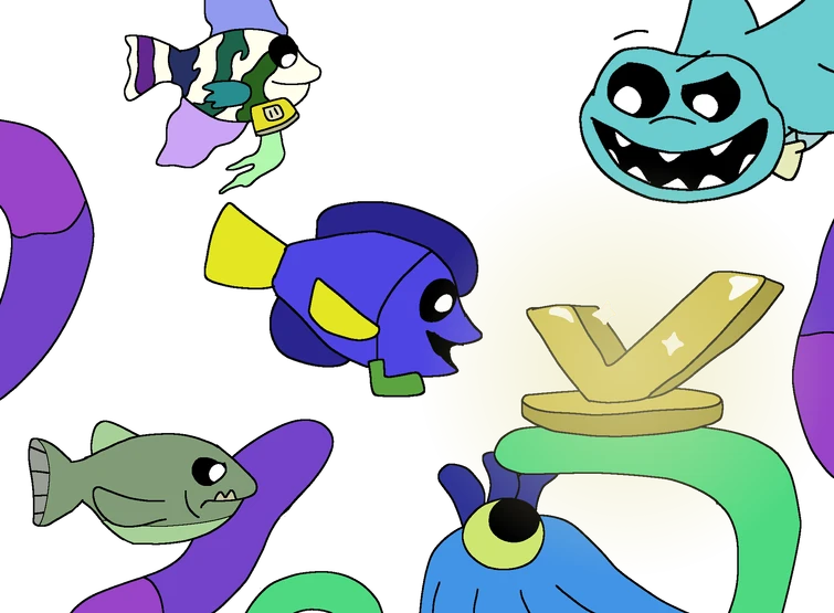 🎉HAPPY ANNIVERSARY TO FISH-SMART DOMINIC AND SINGEY DRAGON!!!!🎉🦖🐟 | Fandom