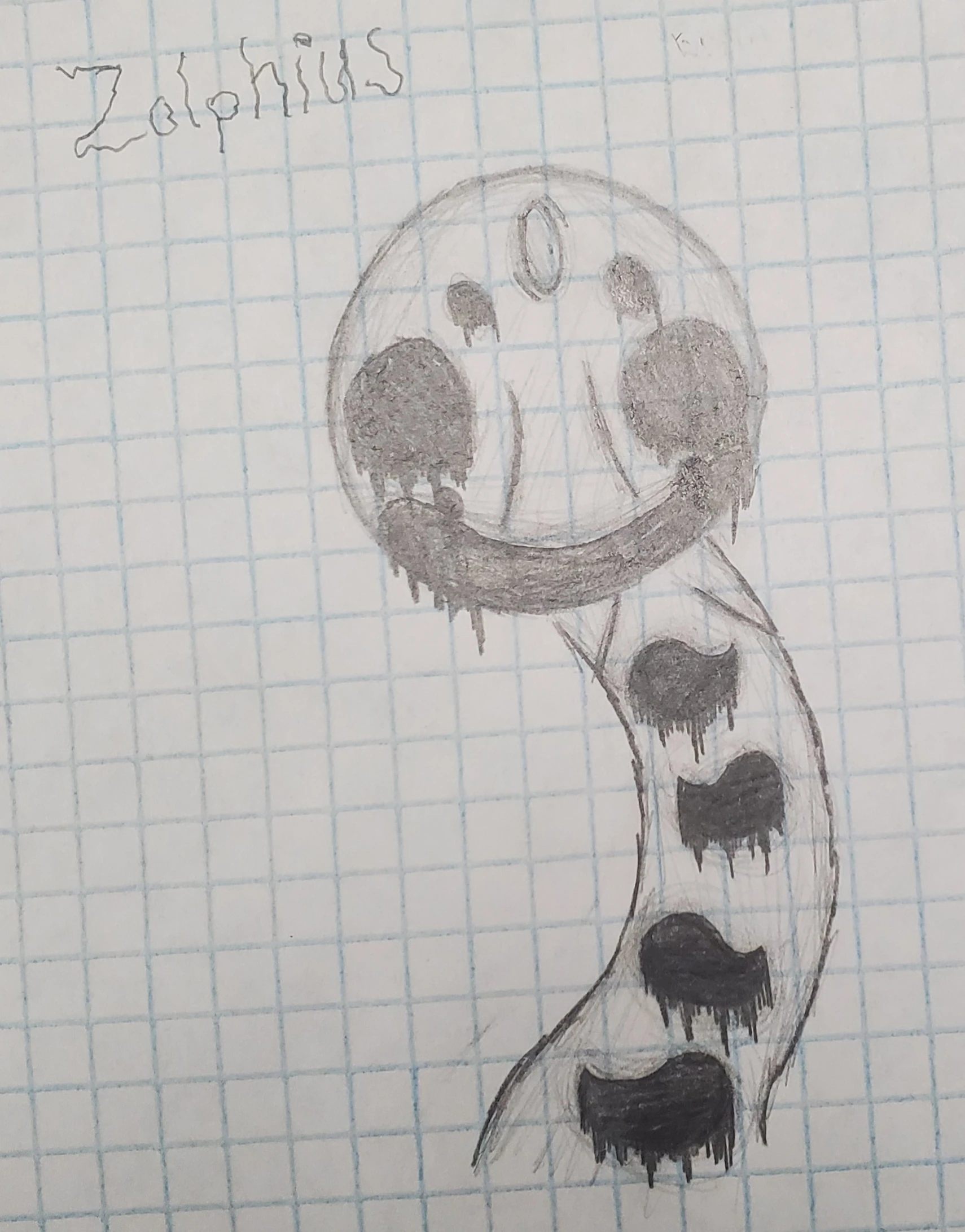 Zolphius doodle in math earlier today.. | Fandom