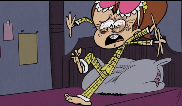 Luan’s left foot in this scene looks cursed | Fandom