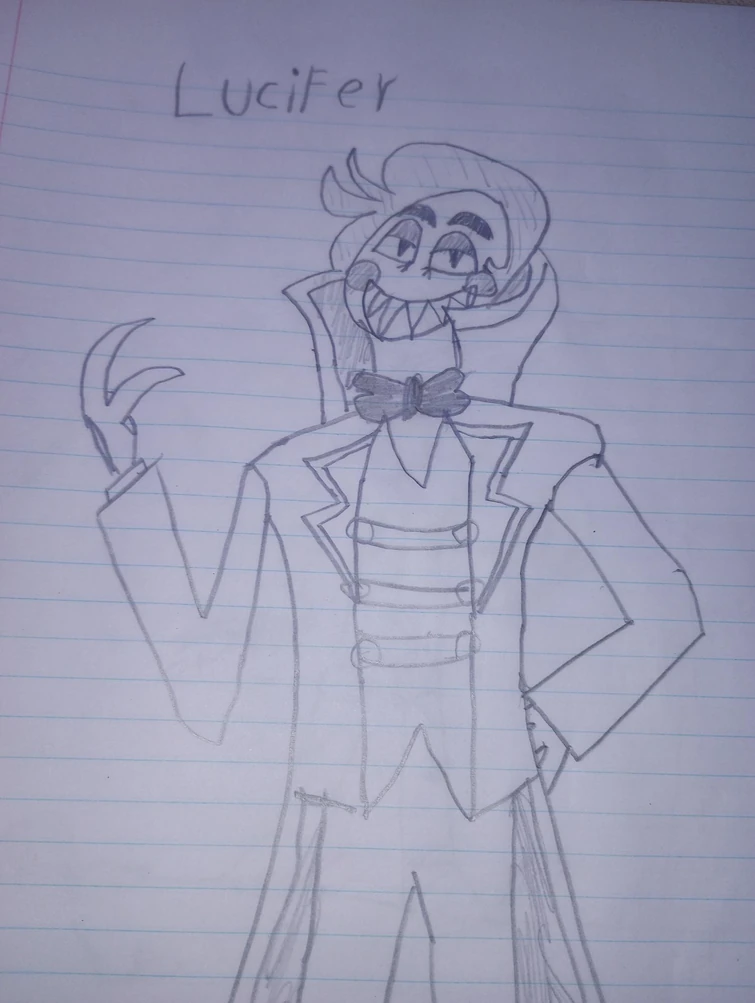 I drew Lucifer | Fandom