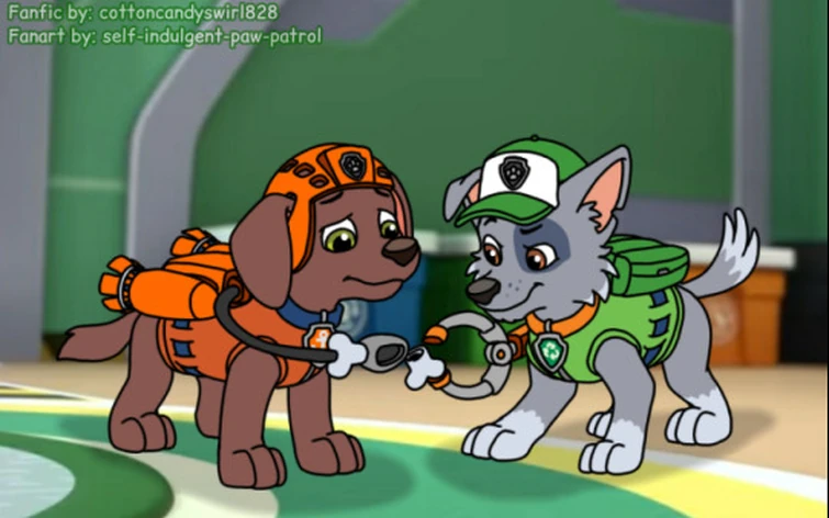 Zuma Appears In A Fans Scenario Of Rocky's Garage | Fandom