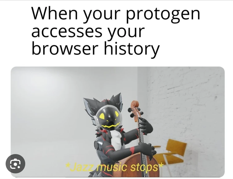 Posting protogen memes on a game wiki where you slap people because why ...