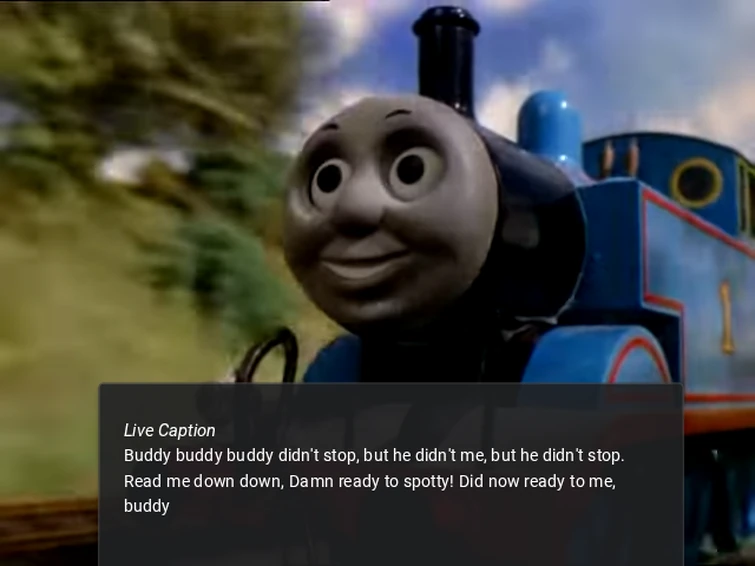 i thought live captions helps you see what they're saying not this type of nonsense | Fandom