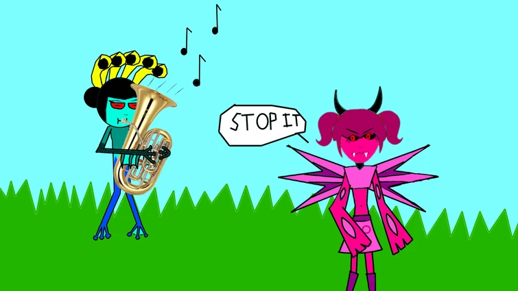 And I got a job following Alexmon around with a tuba | Fandom