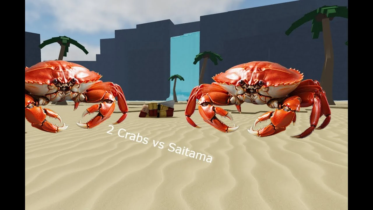 defeated 2 crabs with saitama (at the same time) | Fandom