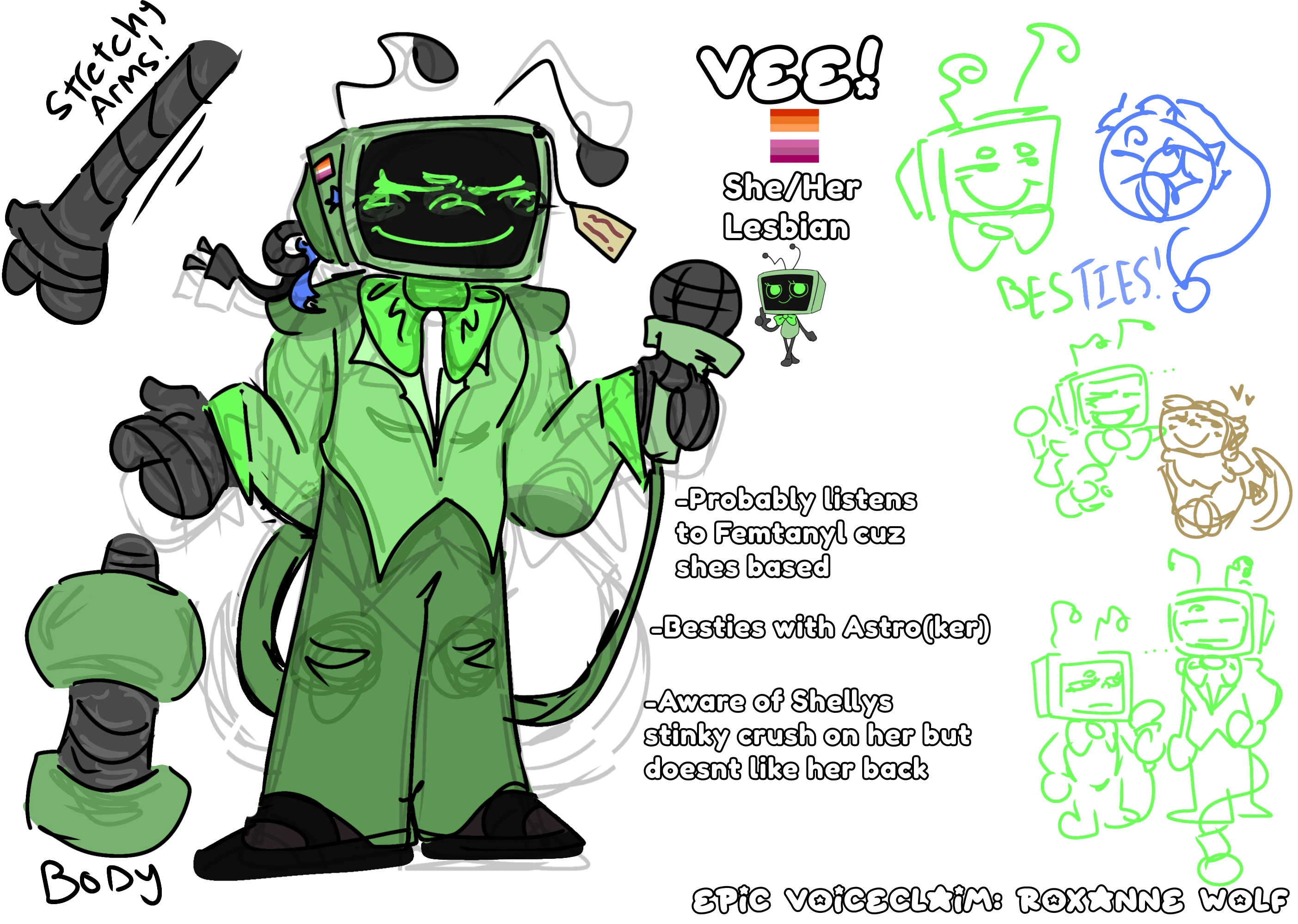 here (throws my sprout and vee fanon designs and sexualities at u) | Fandom