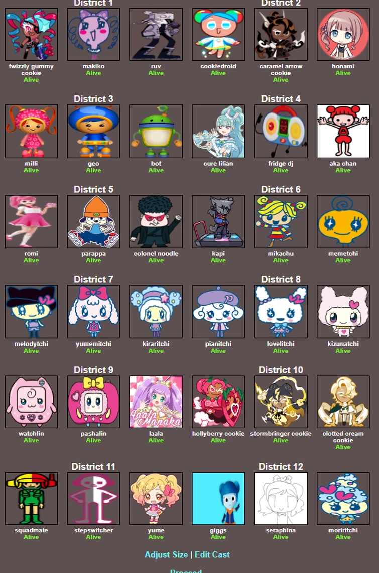 quick! claim two of my favorite characters! :3 (BrantSteele Hunger Games lol) (read everything ...