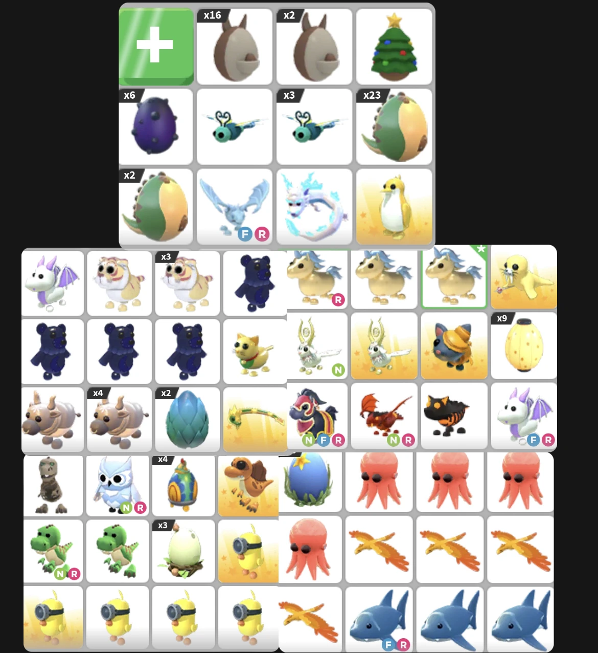 Trading inv. Legend pets only cuz idk old pets value sowwy | Fandom