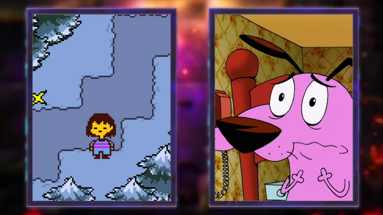 Edits for Frisk VS Courage (Undertale VS Courage The Cowardly Dog) | Fandom