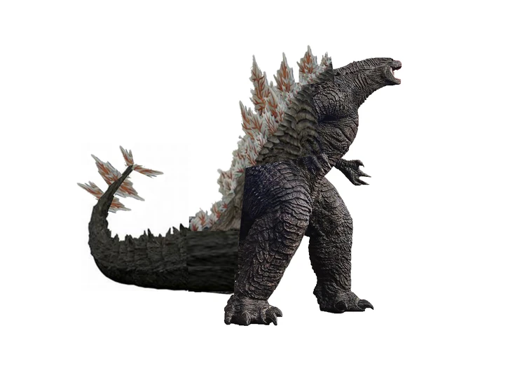 I made Evolved Godzilla with Paint 3D. | Fandom