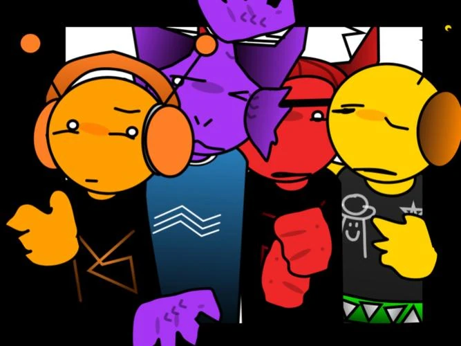 I think i found the dark mode art in sprunked wiki | Fandom