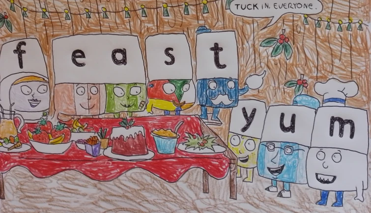 Merry Christmas, Alphablocks and... Stan Elf | Fandom
