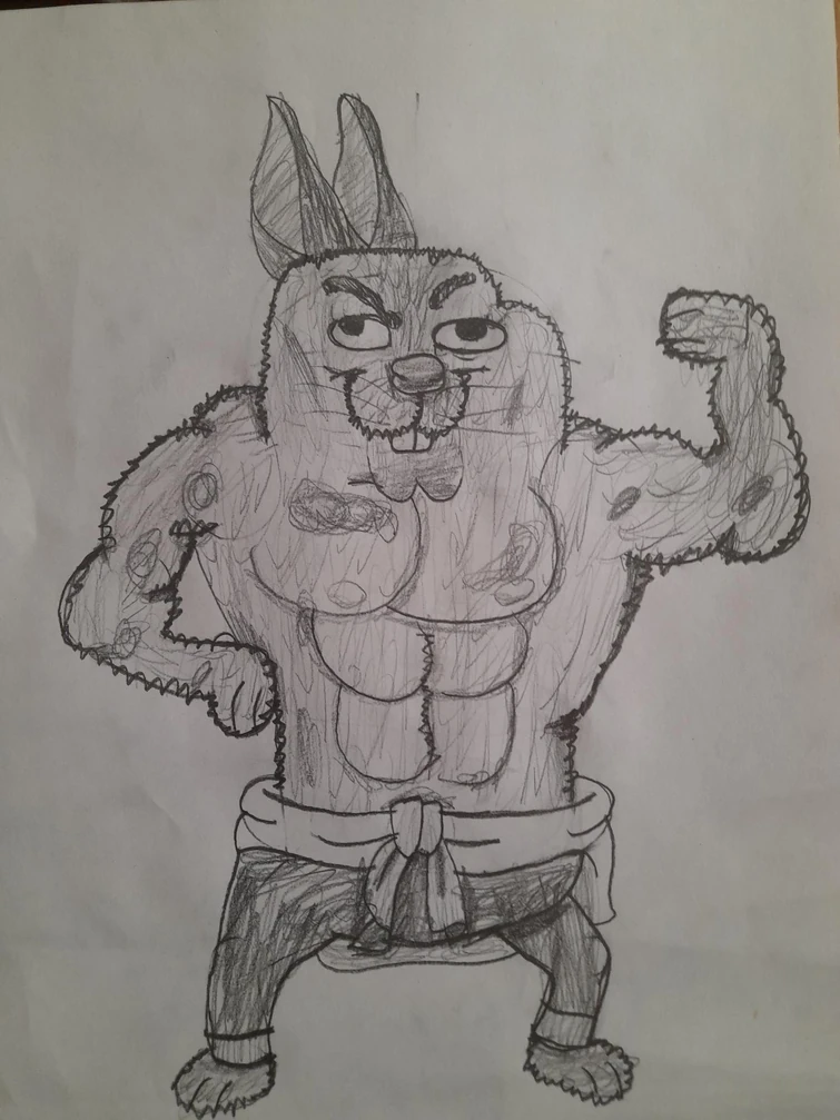 My epic sketch of buff Richard | Fandom