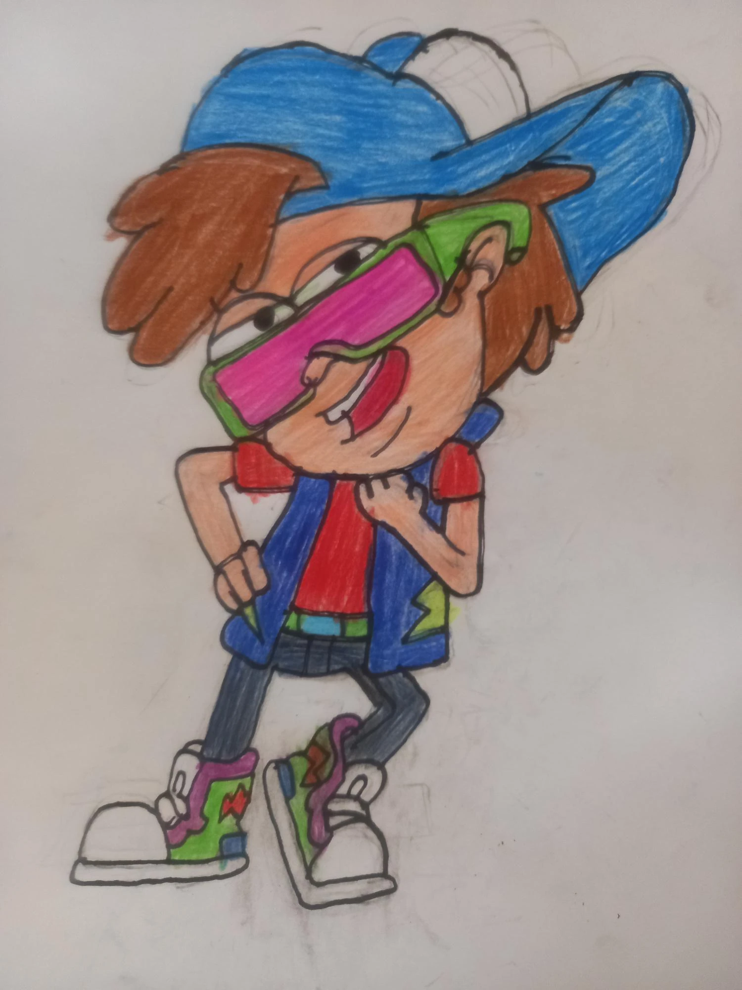 My drawing of Dippy Fresh | Fandom