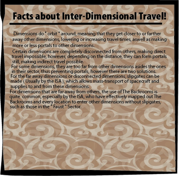 Facts about Inter-Dimensional Travel! | Fandom