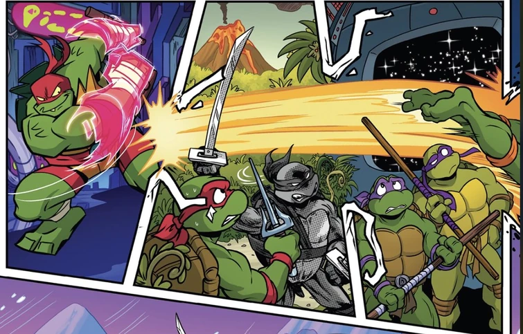 Okay, so the Rise iterations of the TMNT are officially the most broken ...