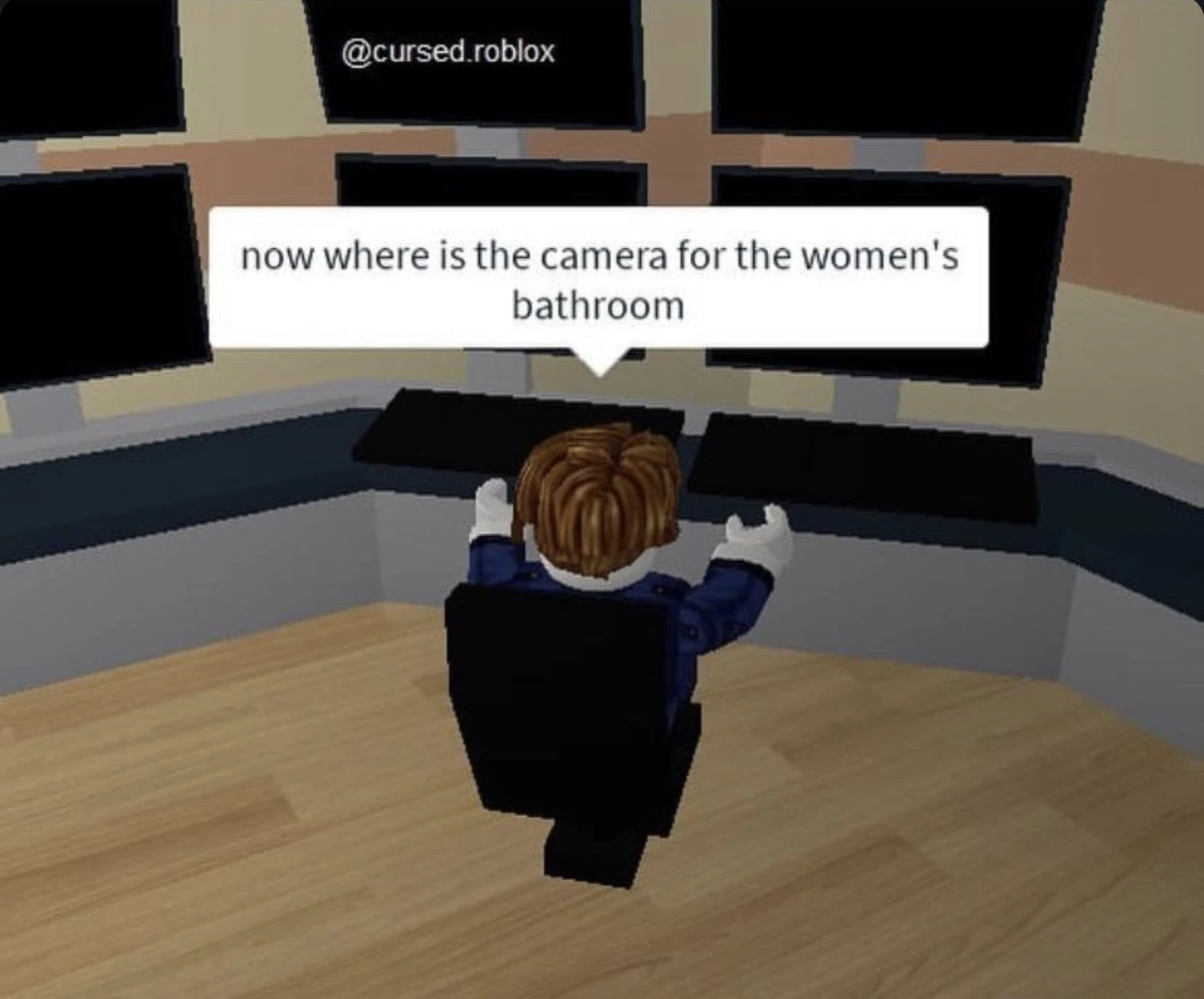 bacon regrets looking on the women’s bathroom cameras | Fandom