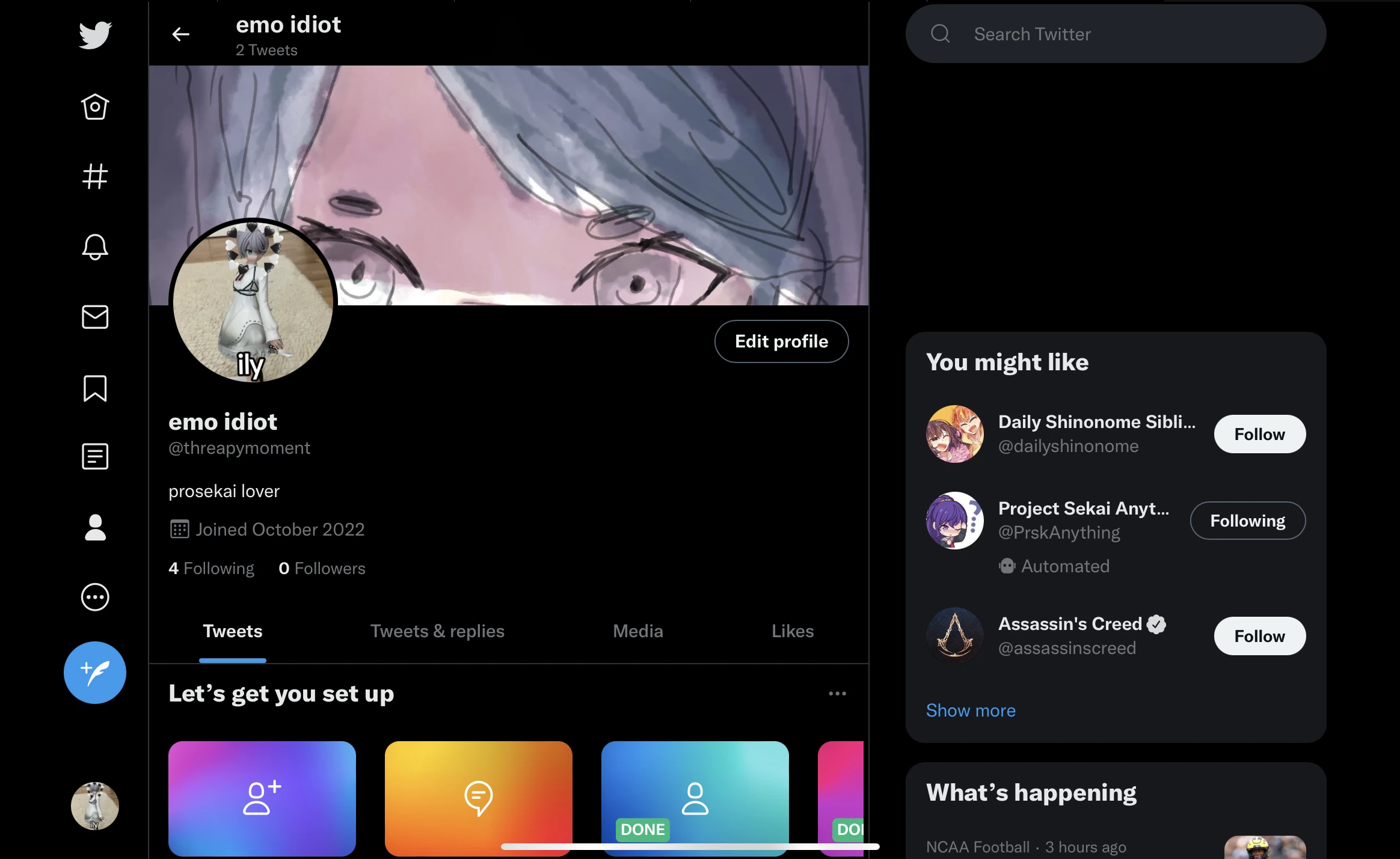 made my Twitter acc | Fandom