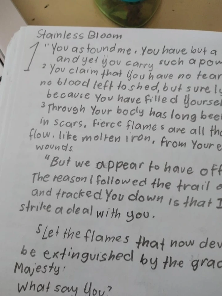 writing genshin lore from genshin wiki | Fandom