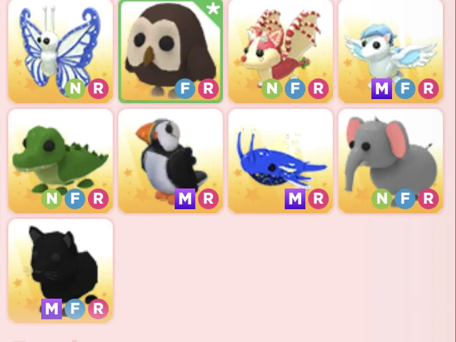 Best nine pets r all neon and mega and than there is the caca ball 😒 ...