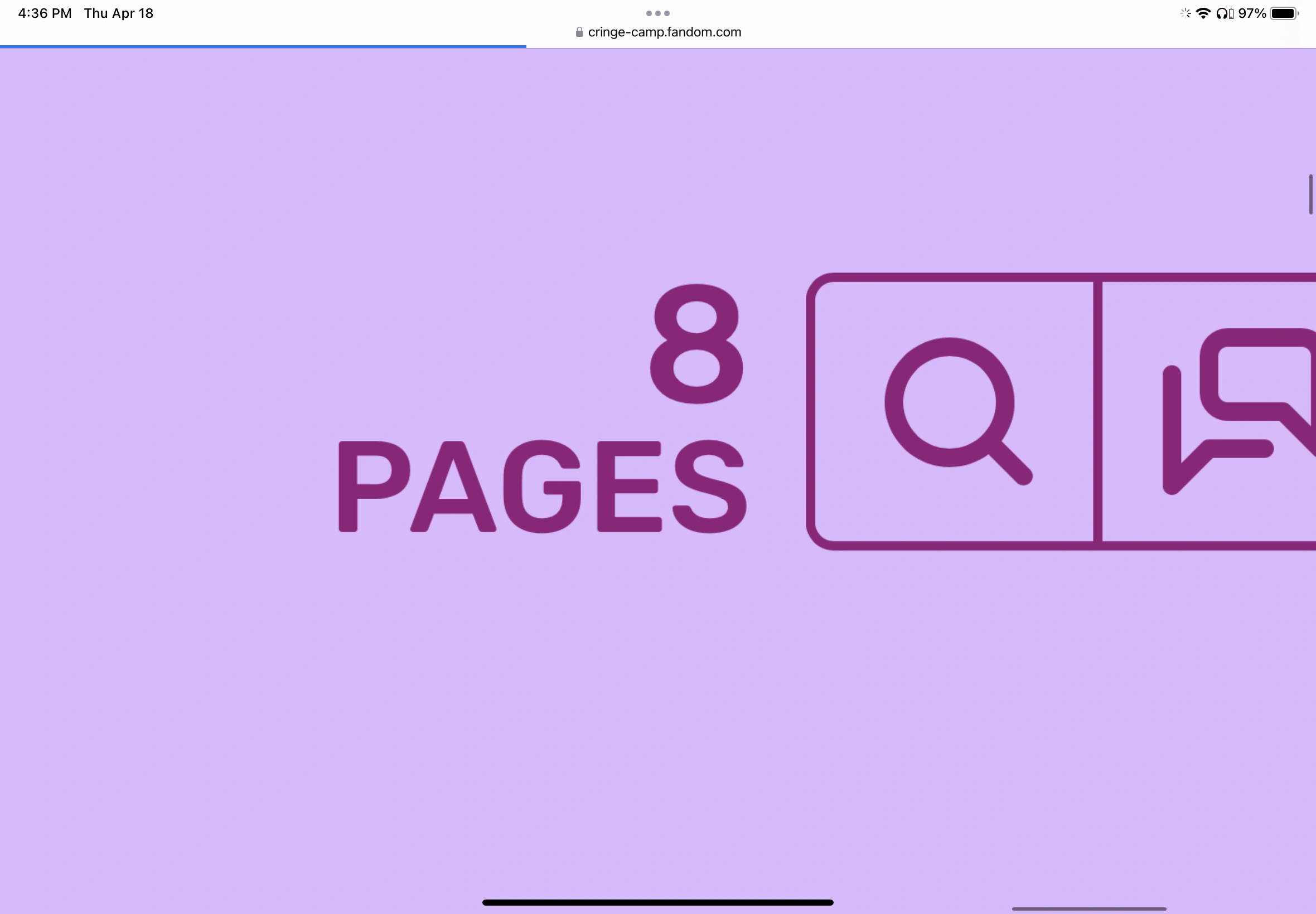 Since when were there 8 pages? 🧐 | Fandom