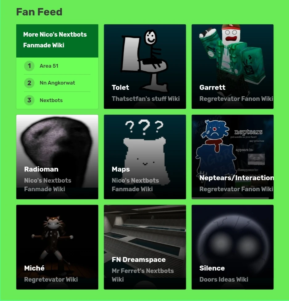 Spot the outliers not on this wiki | Fandom