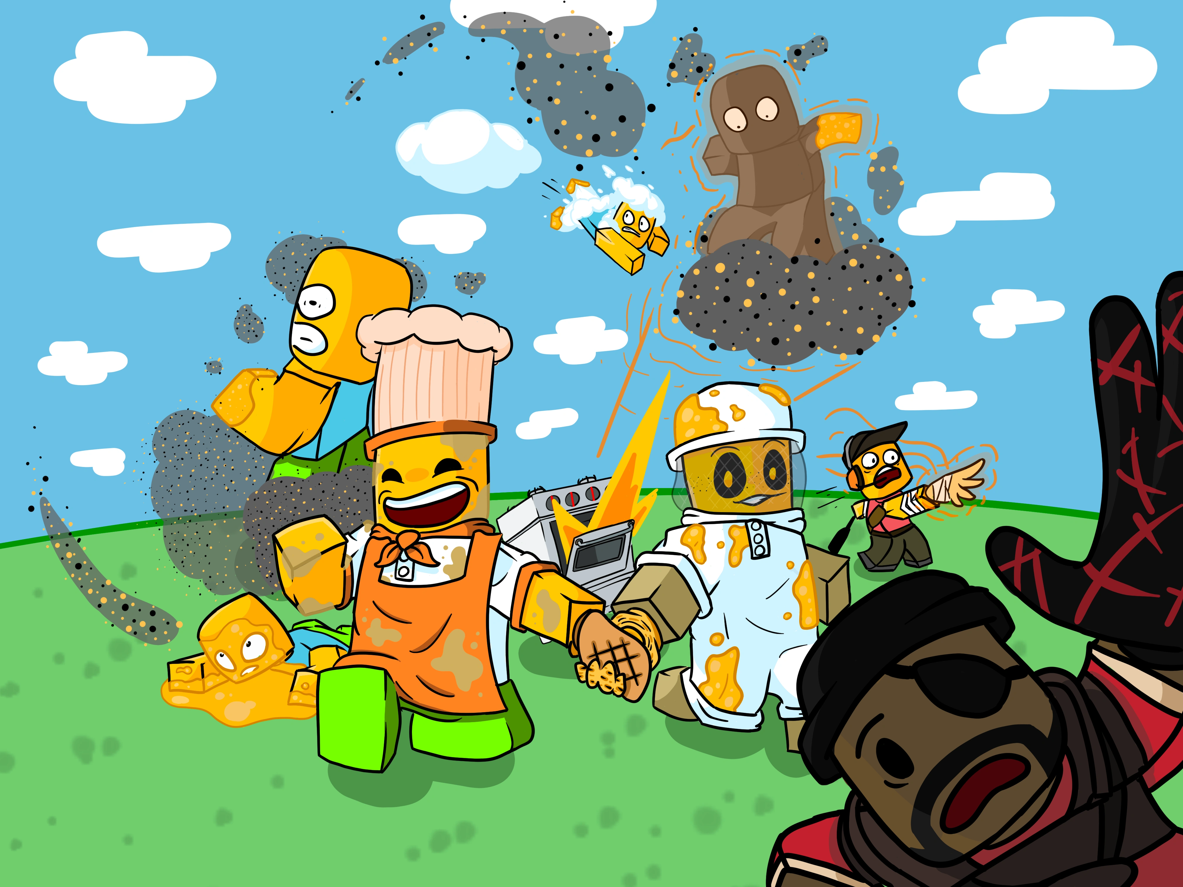 Oven and Hive on a *very humane* slapping spree | Fandom