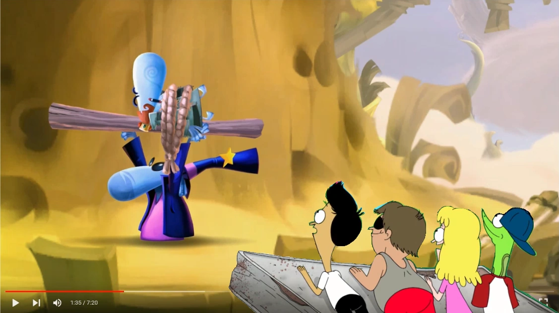 Sanjay and friends look at girl teensie | Fandom