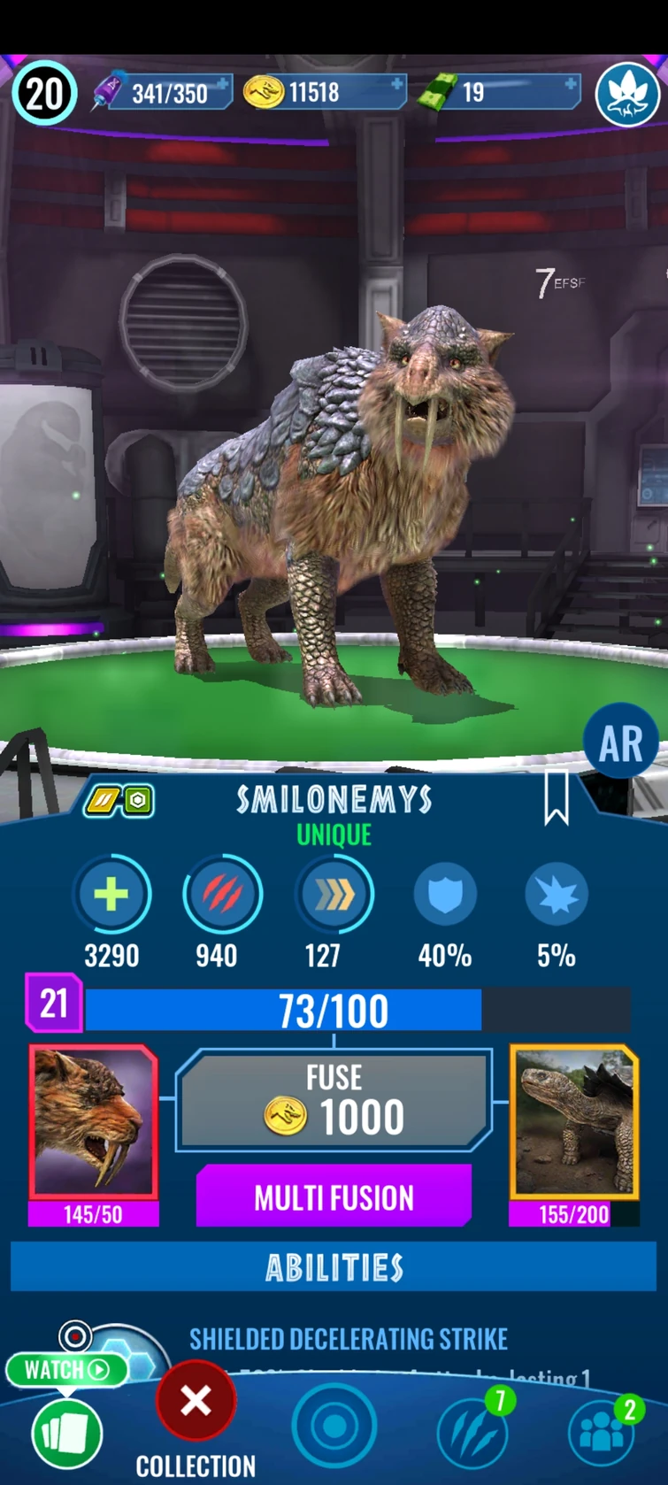 My current team in Jurassic World Alive | Fandom