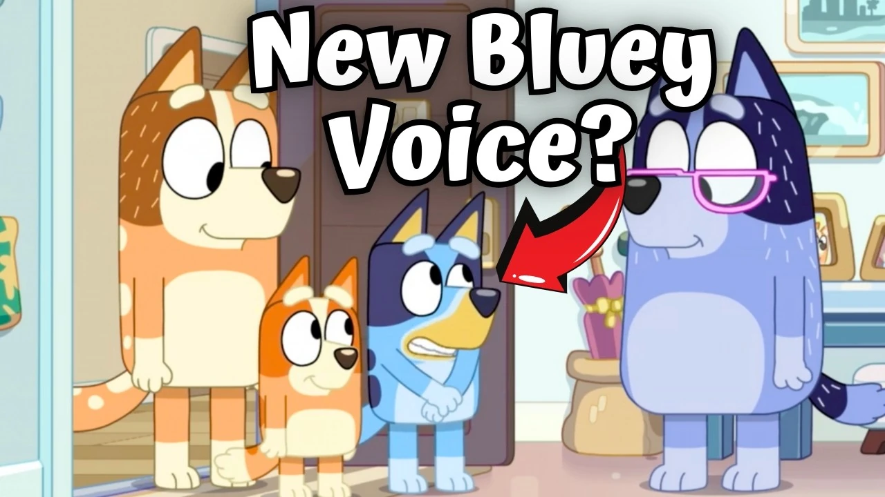 Bluey's voice has been changed after the release of the 2nd part of ...