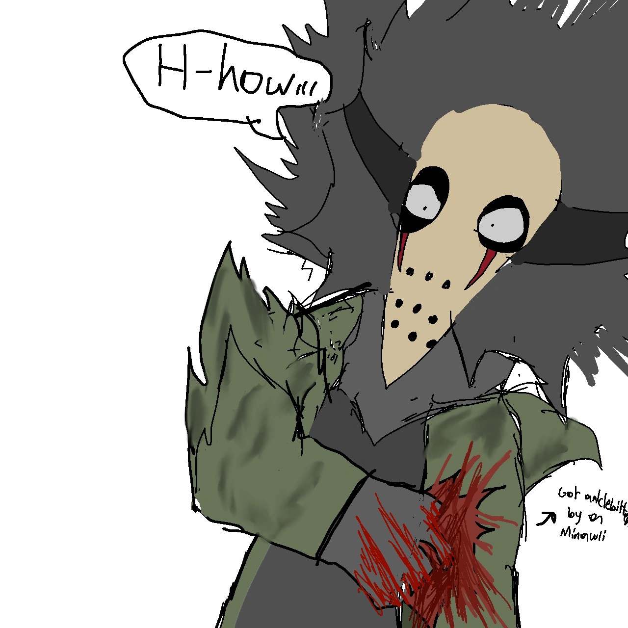 My failed attempt of drawing my Oxy cosplay | Fandom