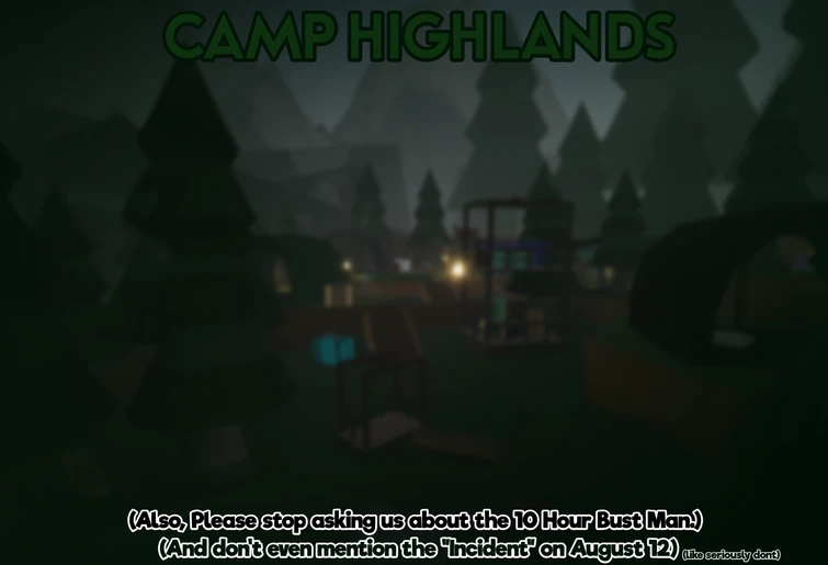totally normal campsite (trust) | Fandom