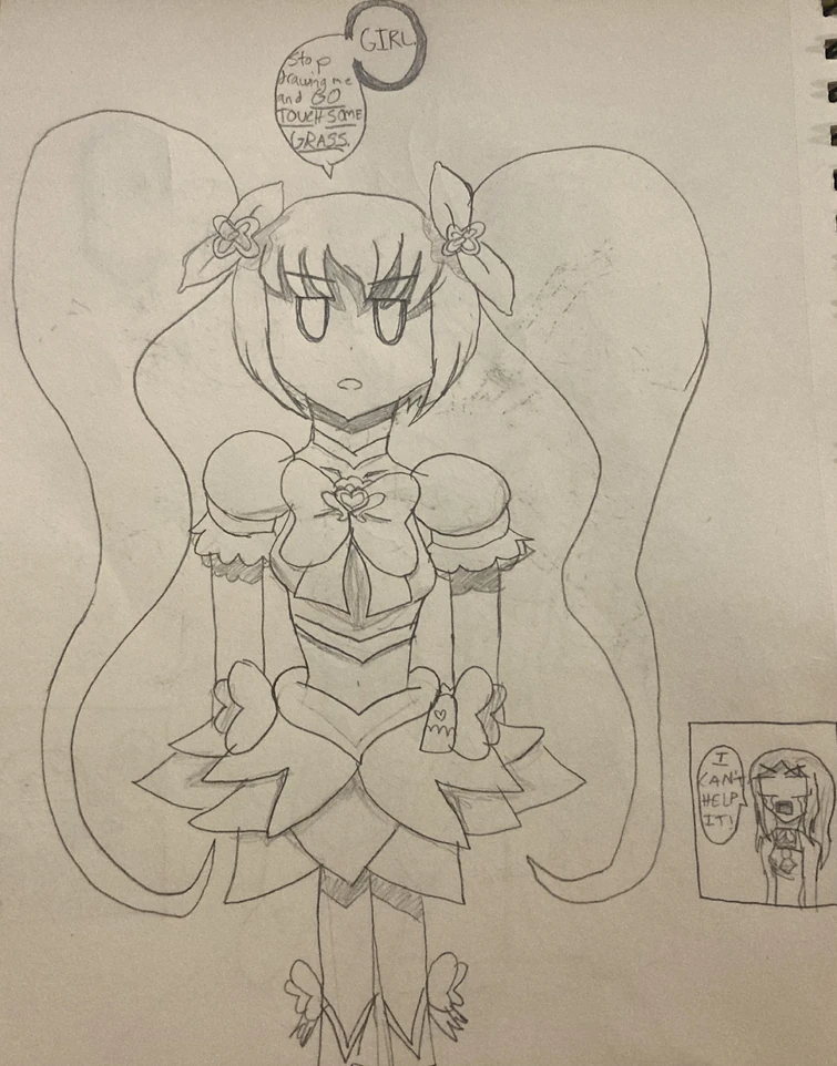 Pretty Cure drawings from some of my sketchbooks! (Because most of you ...