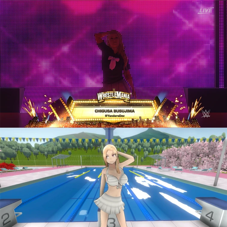 Chigusa infront of the Millions | Fandom