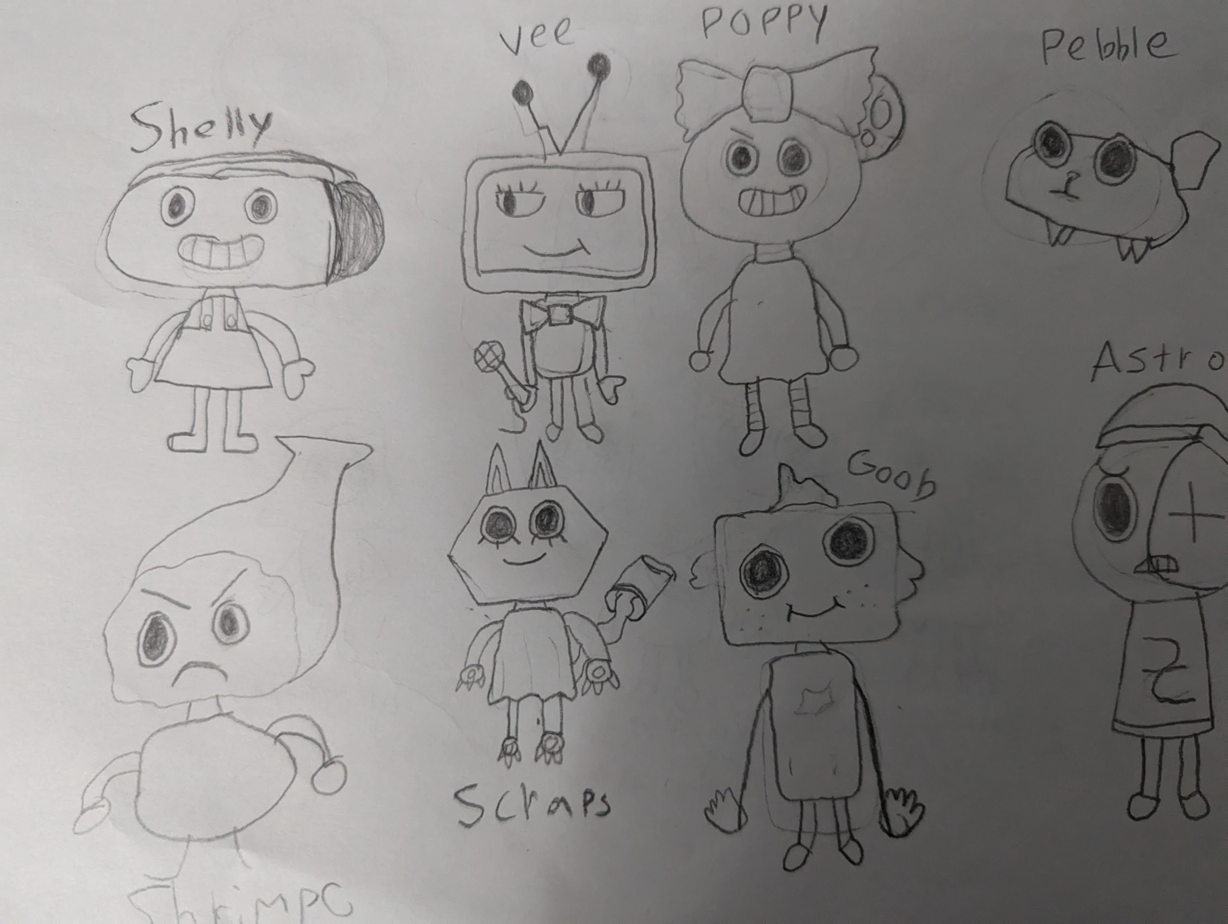 Trying to draw The Playable Characters From Memory | Fandom