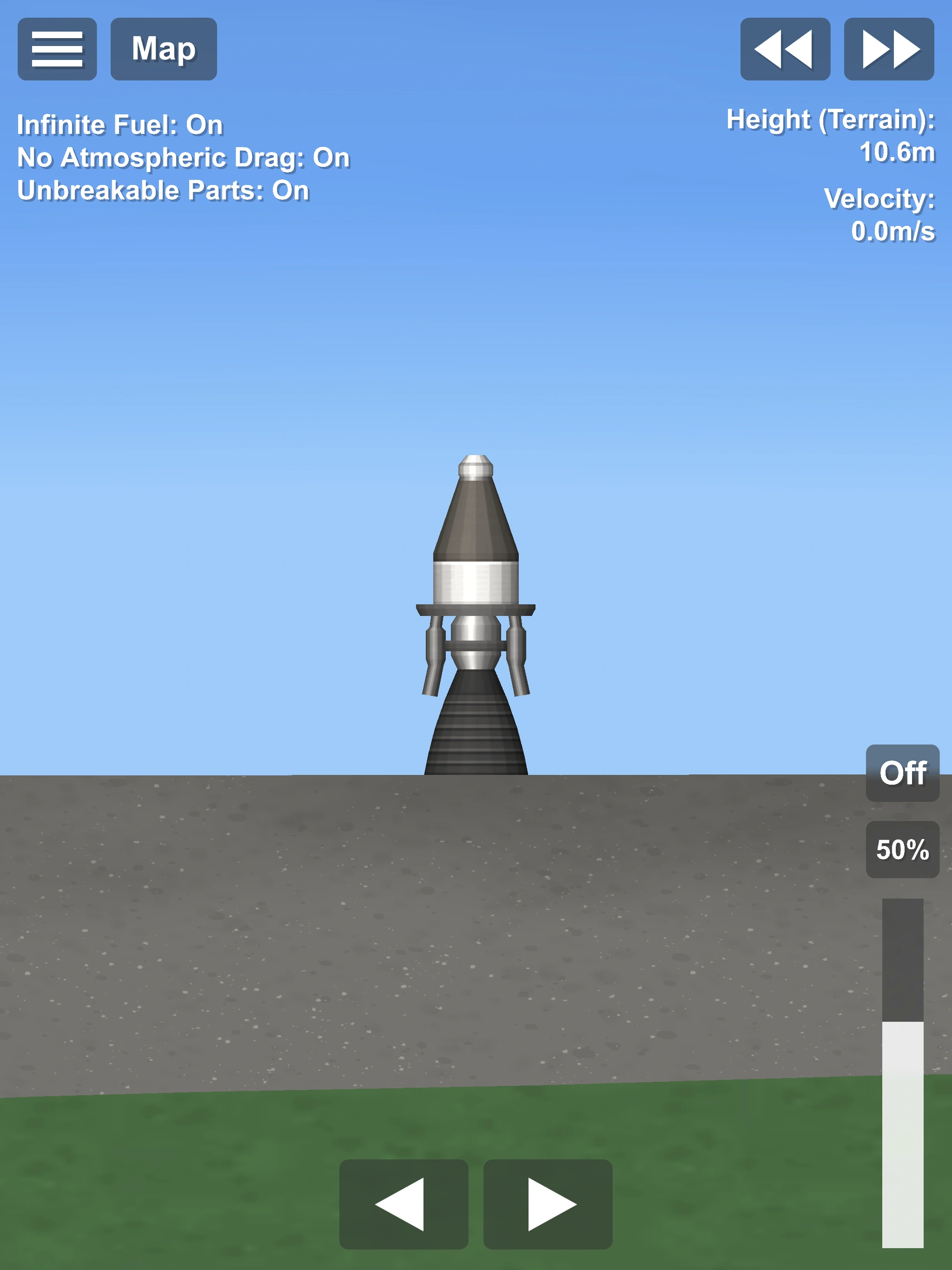 Just a small little sandbox mode rocket. | Fandom