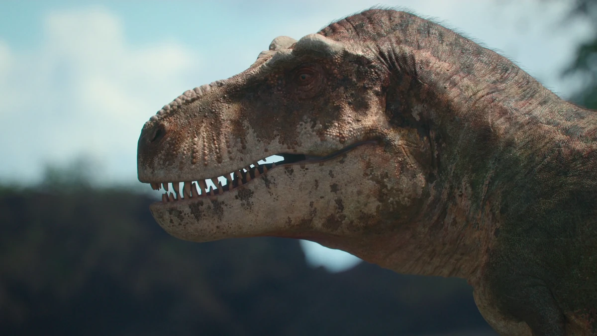 Your last saved image defends you from an accurate Tyrannosaurus. How ...