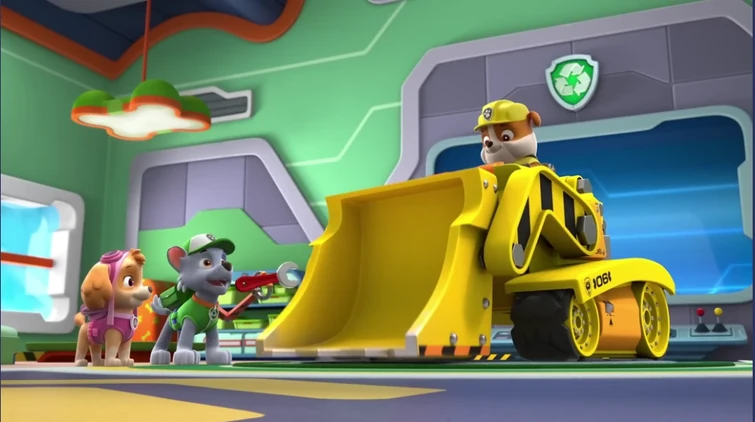 Paw Patrol got me on the edge of my feet waiting for Zuma to appear in Rocky's Garage. | Fandom