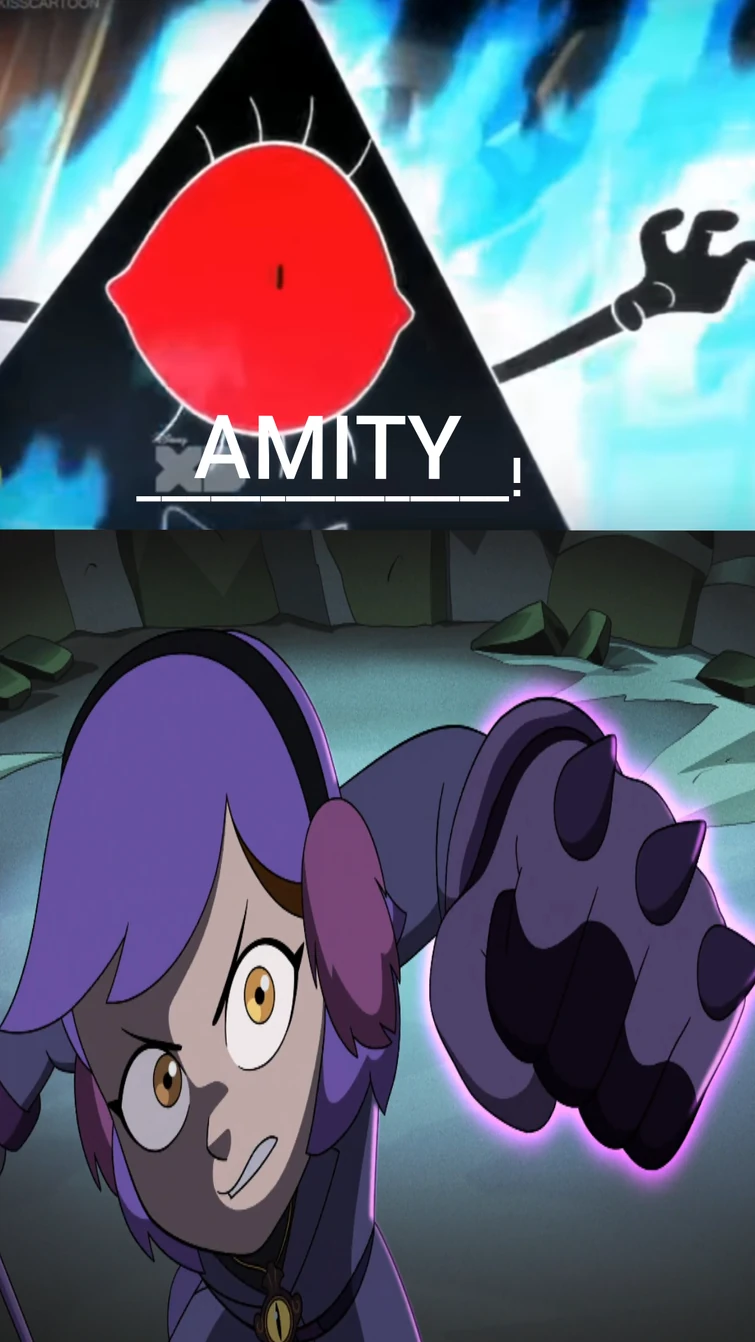 Amity is ready to punch Bill Chiper and kill him (Gravity Falls x Owl ...