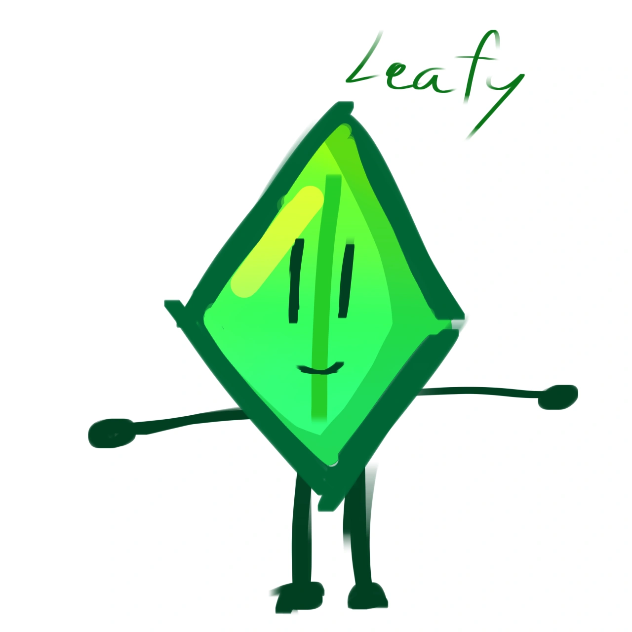 Cool drawing of Leafy | Fandom