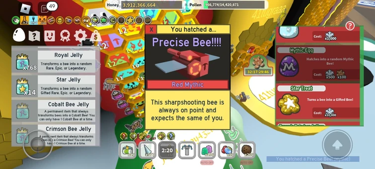 I have got 2 mythic bees in 2 days | Fandom