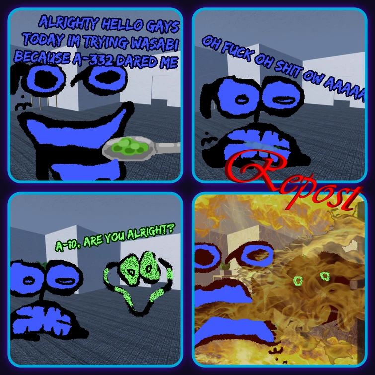 A-10 tries Wasabi (repost because yes and I spent too long on this 4 days ago) | Fandom