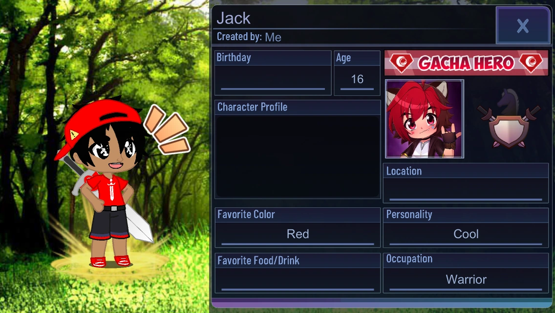 I made the promotional art Miis in Gacha Club! (with some of my own ...