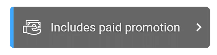 What I think of the "Includes paid promotion" | Fandom