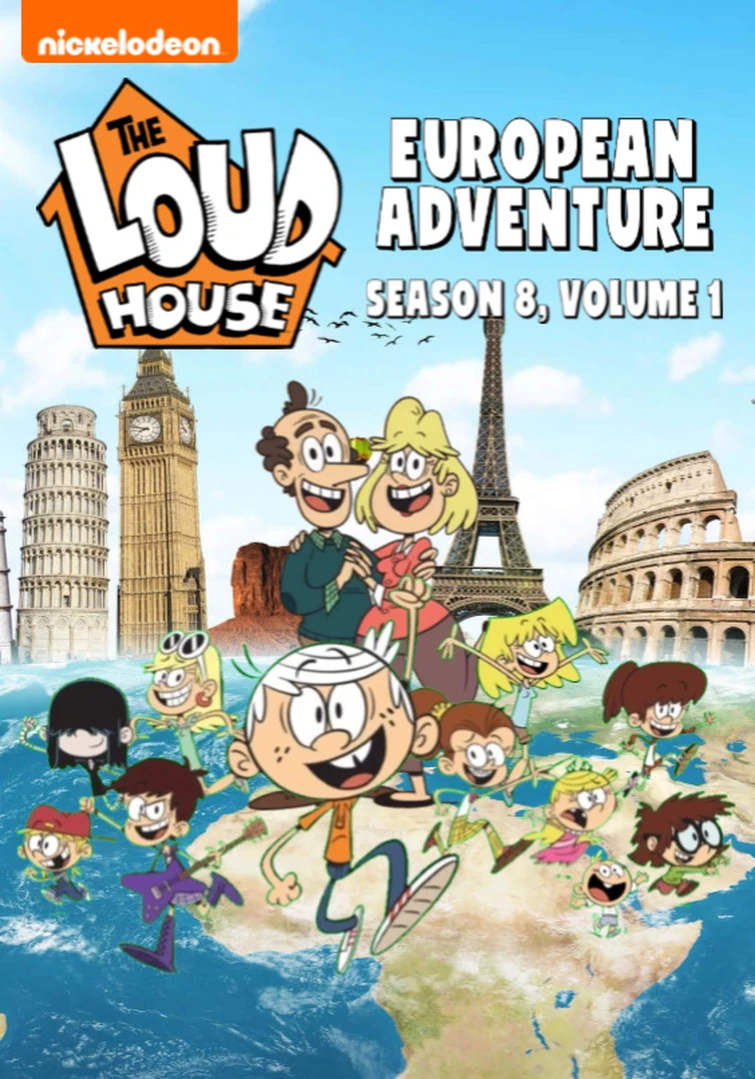 Randy, here are my Loud House DVDs I made for the 8th season. | Fandom