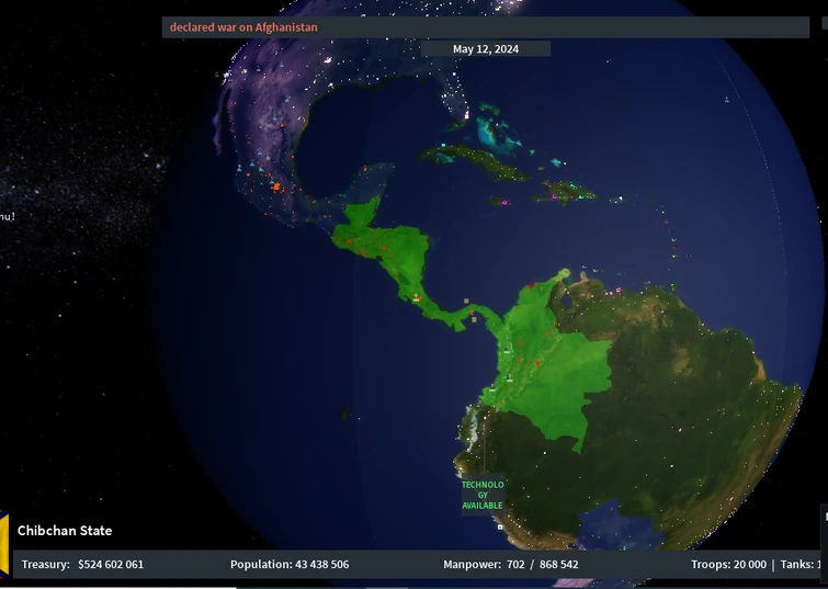 Formed Chibchan State as costa rica | Fandom