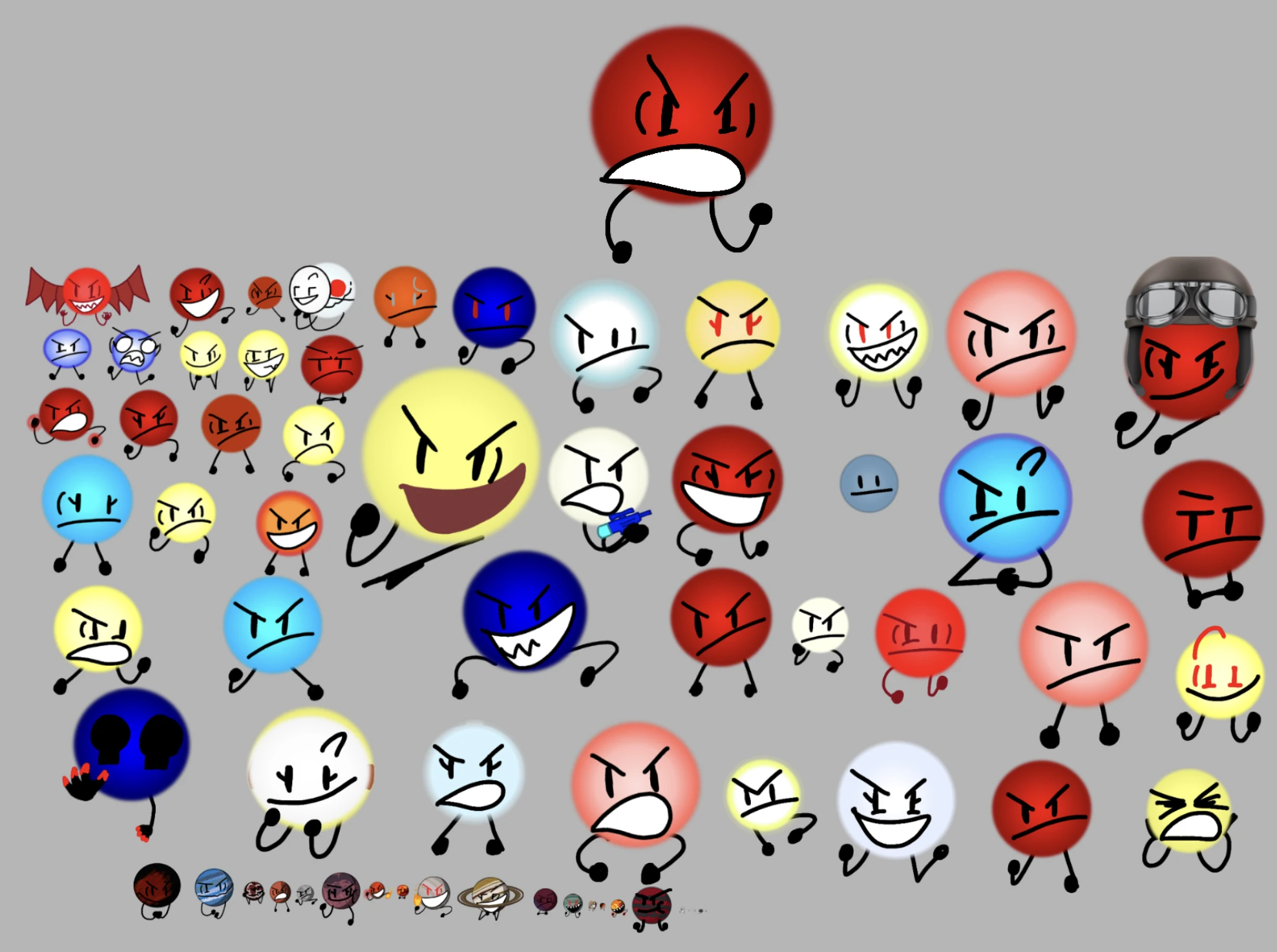 My redraw of ALMOST EVERY SINGLE MEMBER OF BETELGEUSE’S ALLIANCE (minus ...