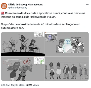 This piece of Concept Art for the upcoming Velma Halloween Special | Fandom